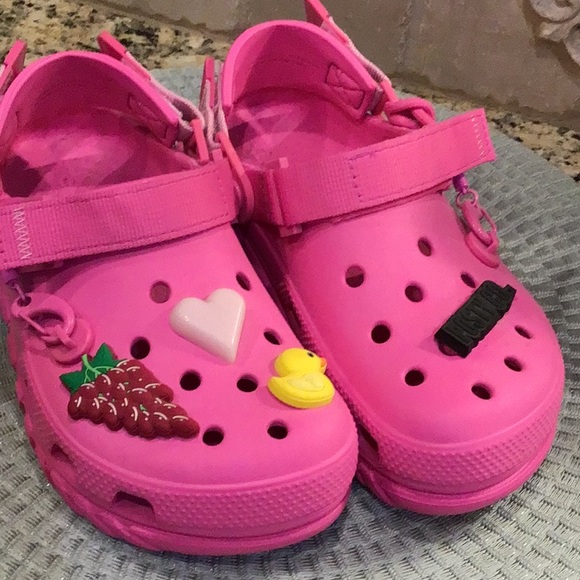 CROCS | Shoes | Crocs X Post Malone Hot Pink Clogs | Poshmark